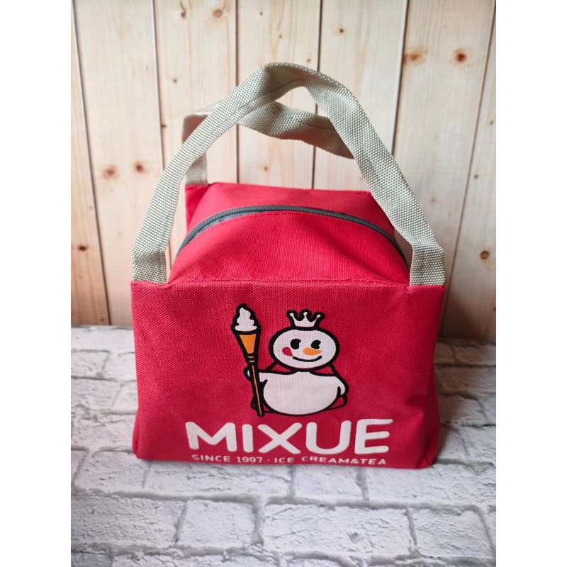 Jual Tas Bekal Mixue Lunch Bag Mixue viral | Shopee Indonesia