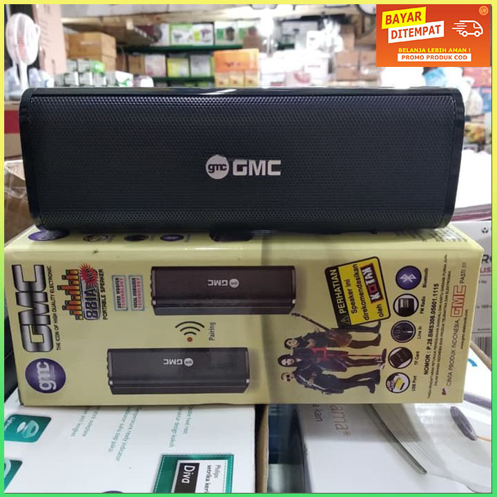 Jual GMC 881A Speaker Portable Bluetooth Super Bass (TURUN HARGA) | Shopee Indonesia