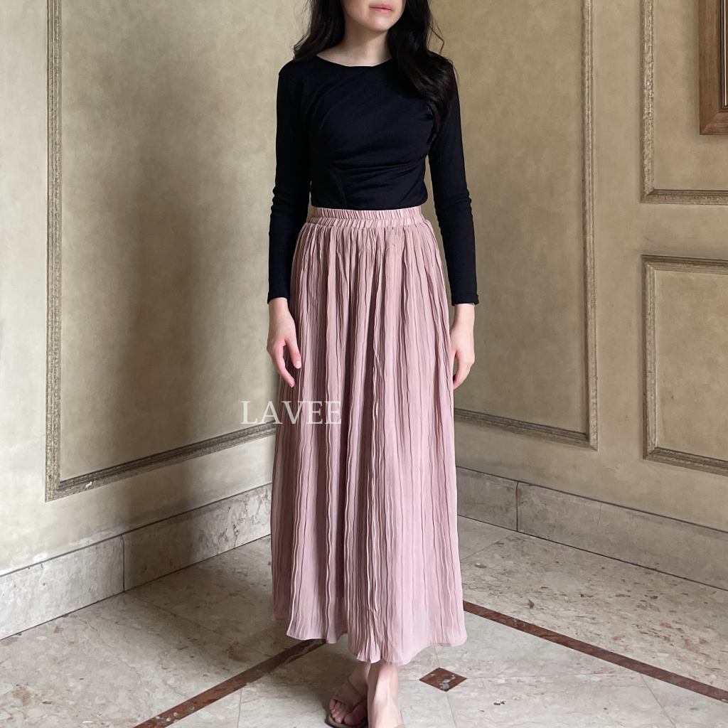 Jual LAVEE - Maya Skirt - LAVEE APPAREL / Rok Maxi Panjang | Shopee ...