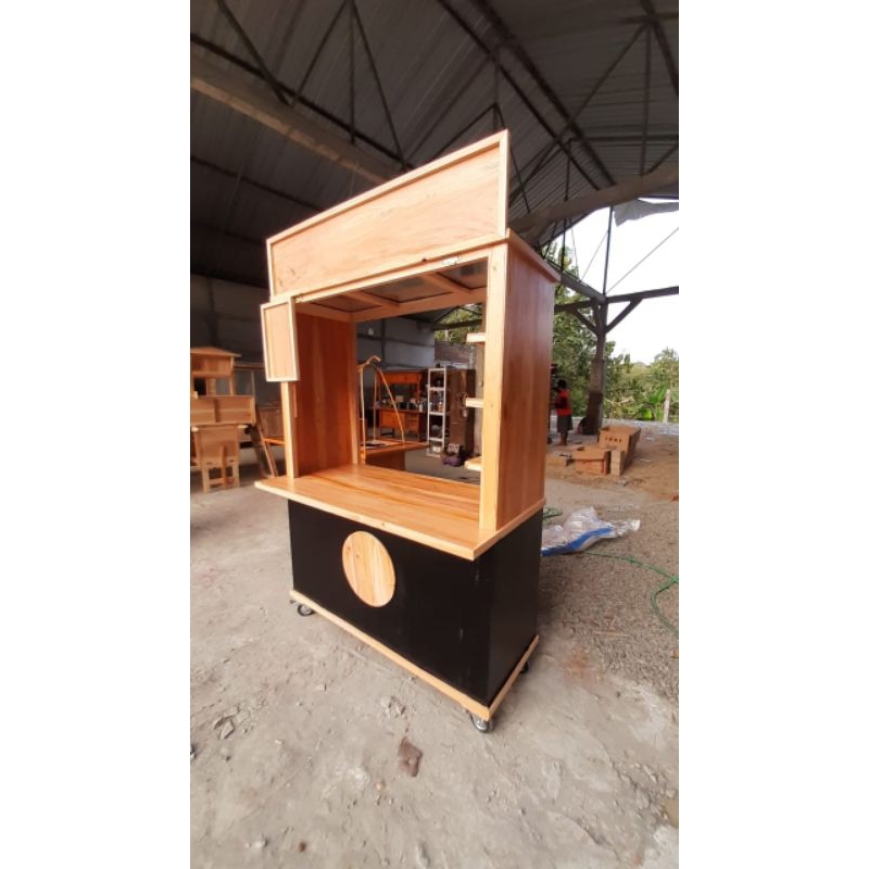 Jual gerobak booth es coklat gerobak boba gerobak es teh jumbo gerobak ...