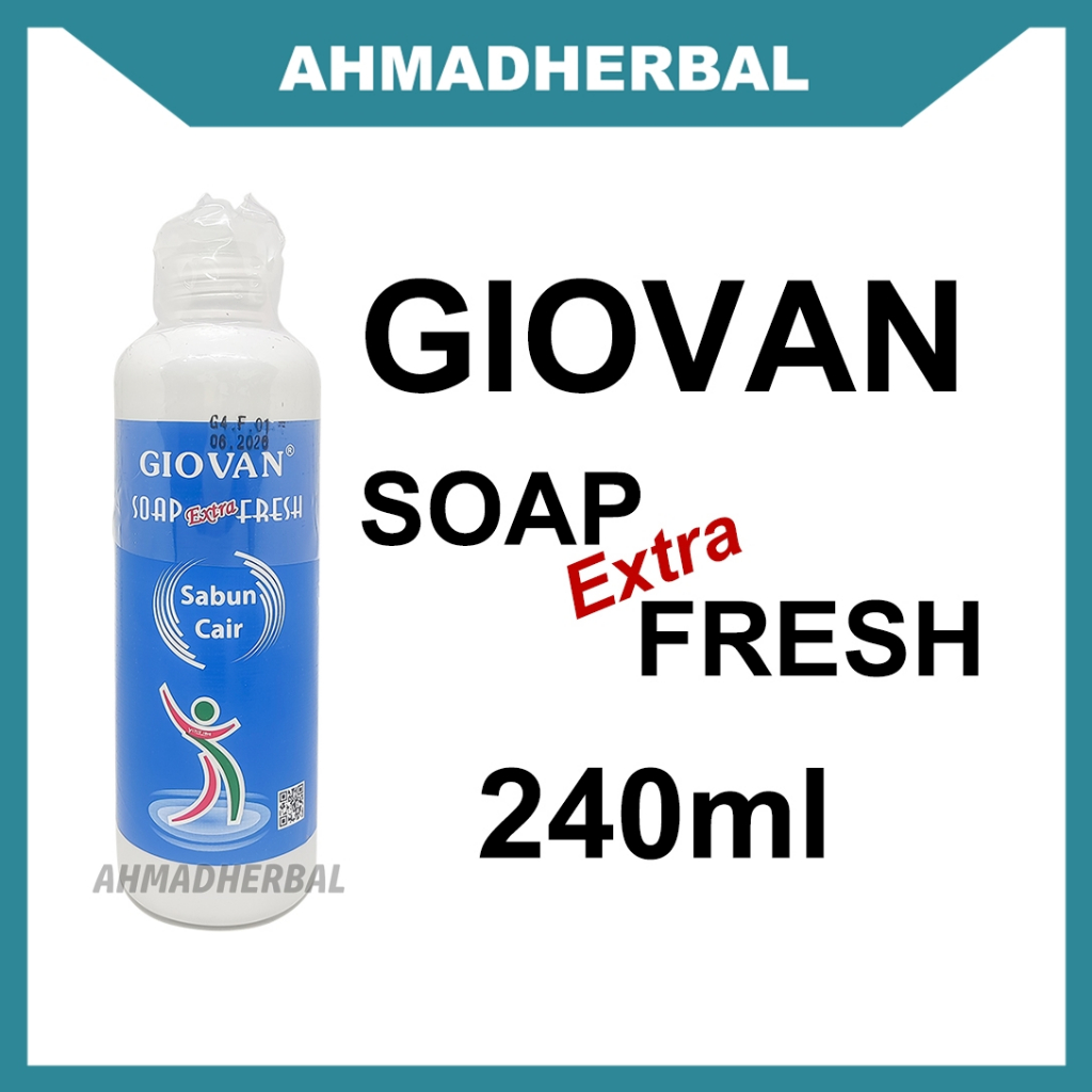 Jual GIOVAN sabun bayi 240 ml soap extra fresh atasi gatal gatal ...
