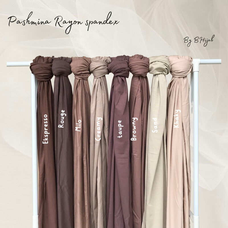 Jual Pashmina Kaos rayon spandex premium || Turkey shawl | Shopee Indonesia