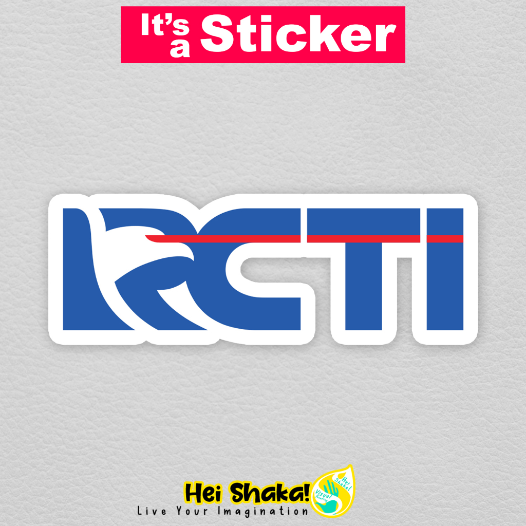Jual Heishaka Stiker RCTI Logo Sticker TV Vinyl Anti Air | Shopee Indonesia