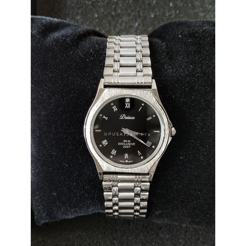 Jual Jam tangan pria wanita unisex Daiwa 2207 Rantai Stainless Steel ...