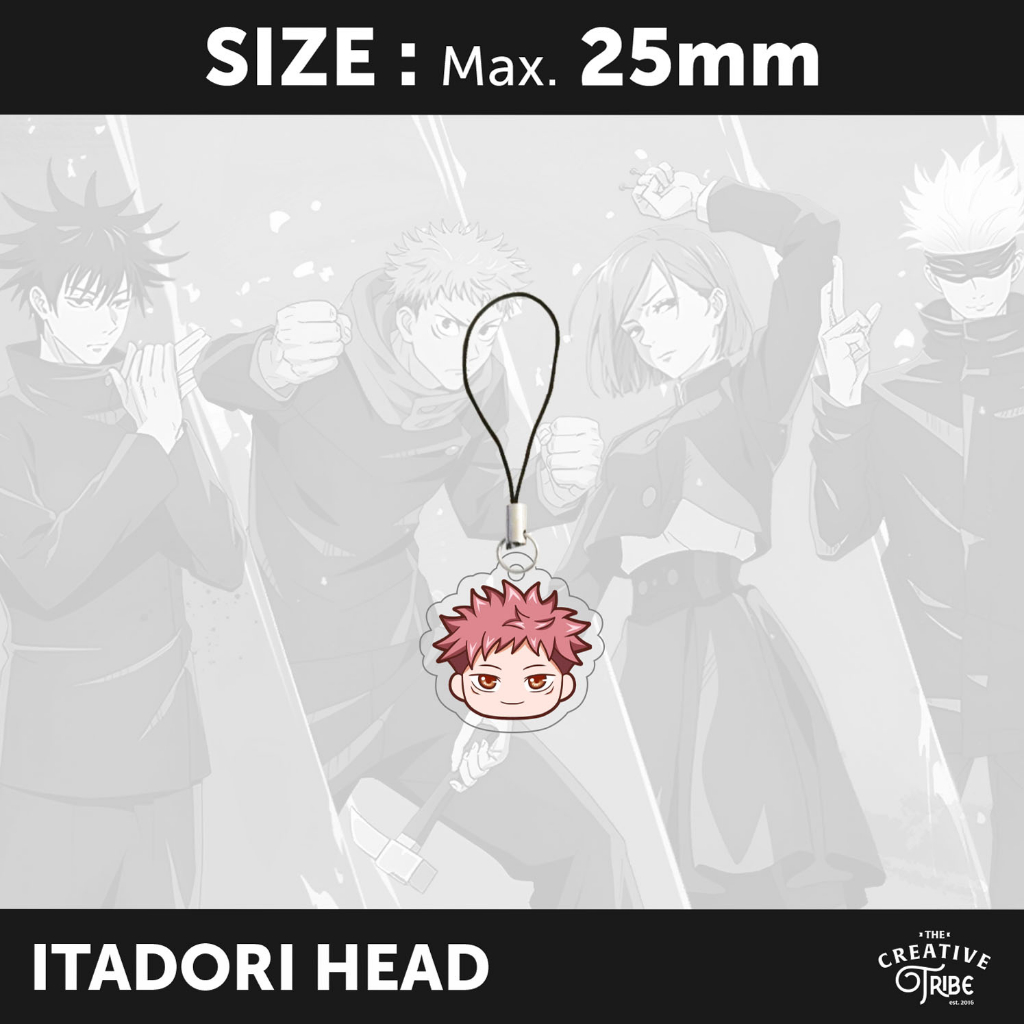 Jual Jujutsu Kaisen - Gantungan HP / Flashdisk Akrilik 3mm - Hiasan ...