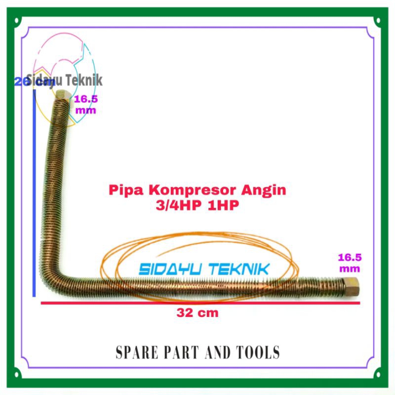 Jual Pipa Kompresor Angin Portable 3/4HP 1HP | Shopee Indonesia