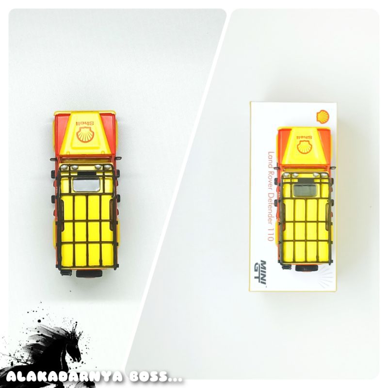 Jual Mini GT 264 Land Rover Defender 110 SHELL | Shopee Indonesia