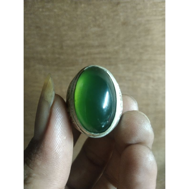 Jual Natural Giok Aceh Serpentine Ijo Botol | Shopee Indonesia