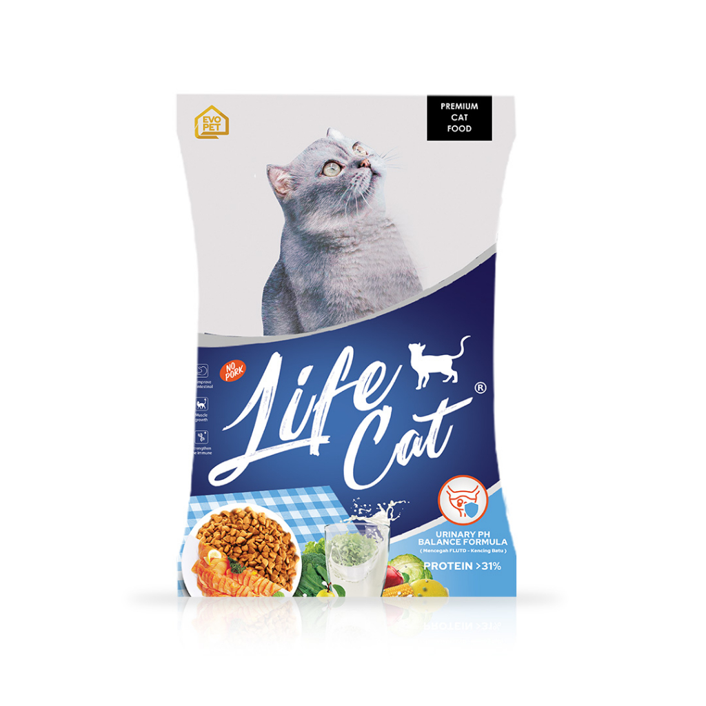 Jual LIFE CAT DRY FOOD 1KG | Shopee Indonesia