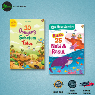 Jual Buku 30 Dongeng Sebelum Tidur & Ayo Baca Sendiri Kisah 25 Nabi dan Rasul (Free Sketsa ...