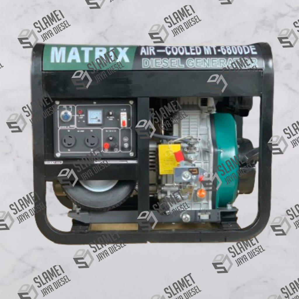 Jual Genset Matrix Open Diesel MT 6800 DE - 5300Watt | Shopee Indonesia