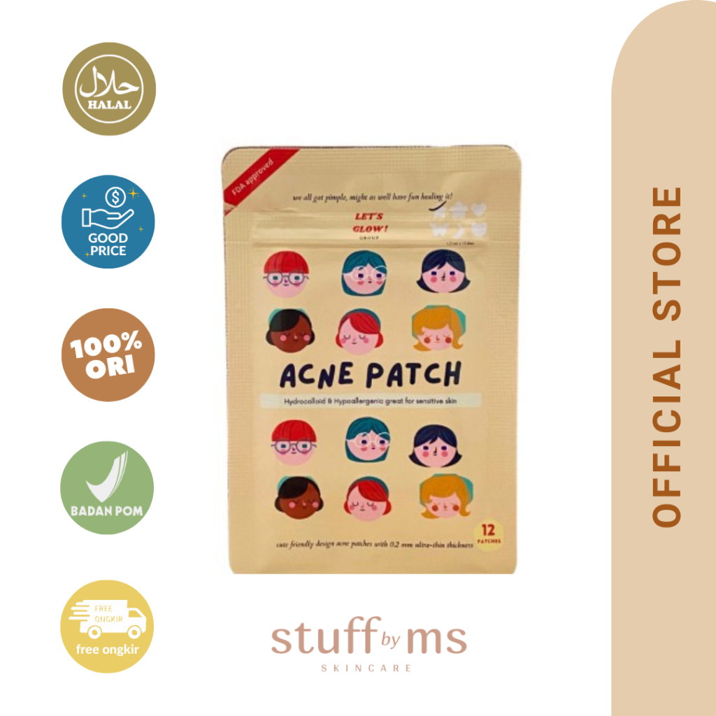 Jual Let's Glow Acne Patch | Shopee Indonesia