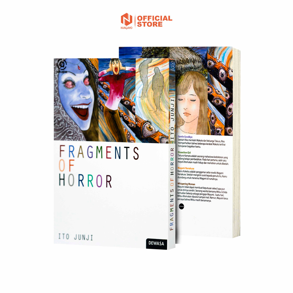 Jual Buku Komik / Akasha : Fragments Of Horror - Ito Junji | Shopee ...