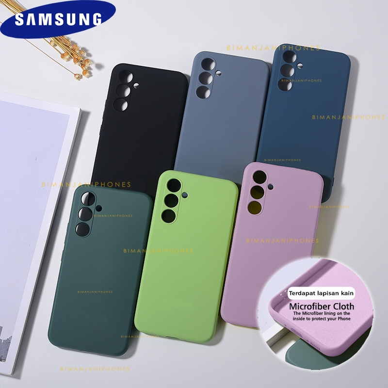 Jual Samsung A05 A05s A14 A24 A34 A54 4G 5G Soft Case Square Liquid Silicone Liquid Silicone ...