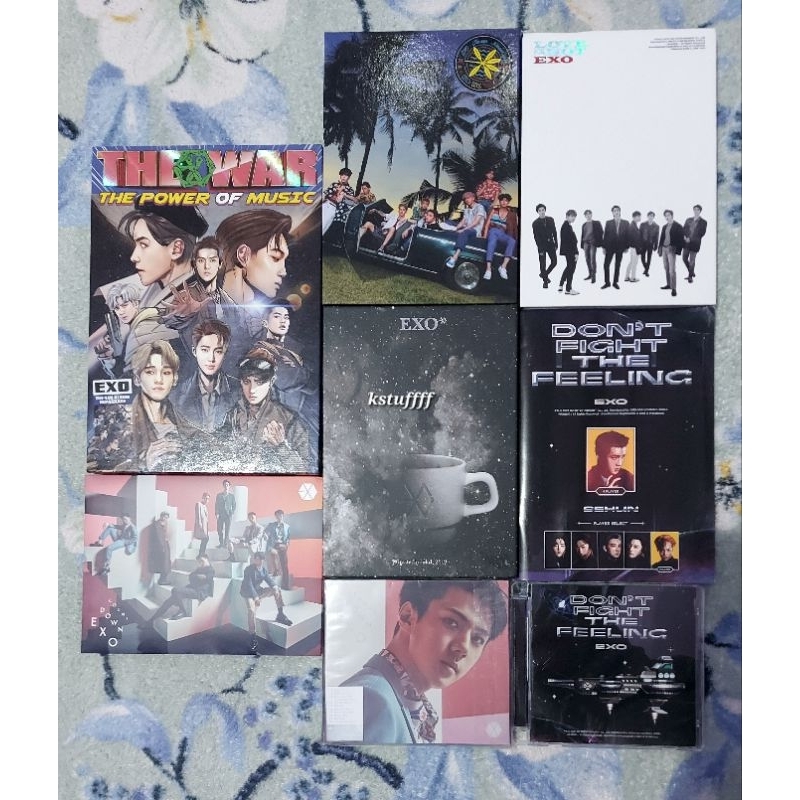 Jual ALBUM EXO (Power, Kokobop, Universe, Japan, Love shot, dftf ...