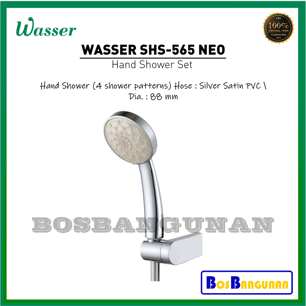 Jual Hand Shower WASSER SHS-565 NEO / Shower Set WASSER SHS 565 NEO 4 ...