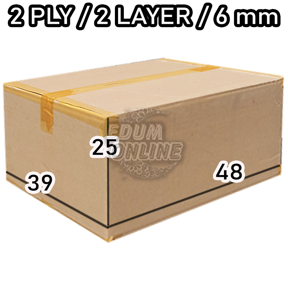 Jual Kardus Polos 2 layer 1 layer Kuat Tebal Box Pindahan Dynaplast ...
