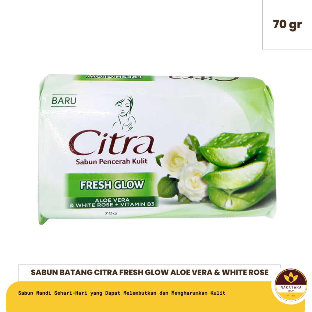 Jual CITRA SABUN MANDI ALOE VERA 70 GRAM MENGHALUSKAN KULIT | Shopee ...