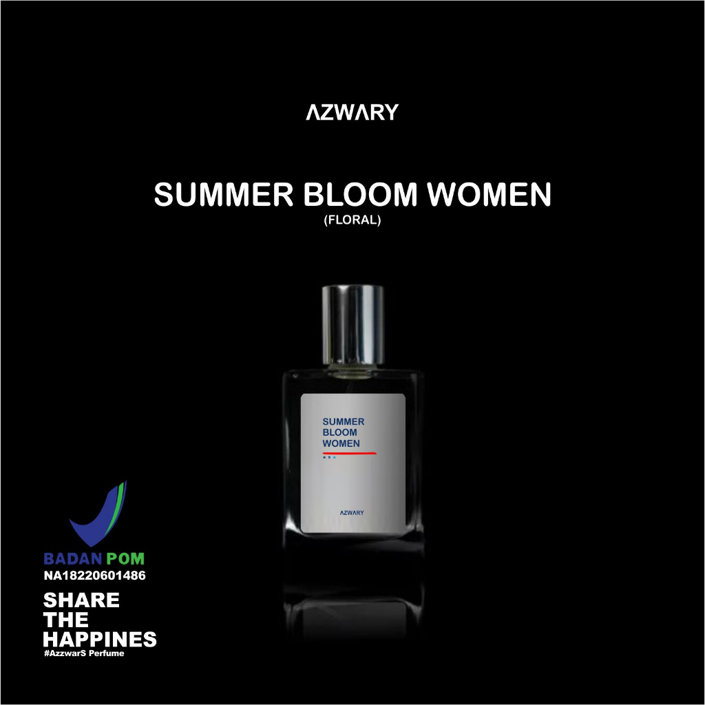 Jual AzzwarS Perfume Summer Bloom Women By AZWARY | Shopee Indonesia