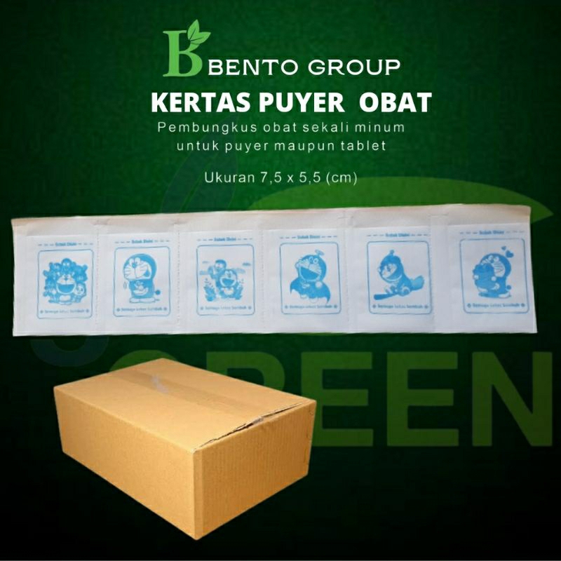 Jual Kertas Puyer obat Kartun 1 box isi 30.000 pcs | Shopee Indonesia