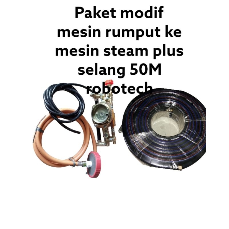 Jual PAKET MODIF MESIN RUMPUT KE MESIN SPRAYER PLUS SELANG 50M MERK ...