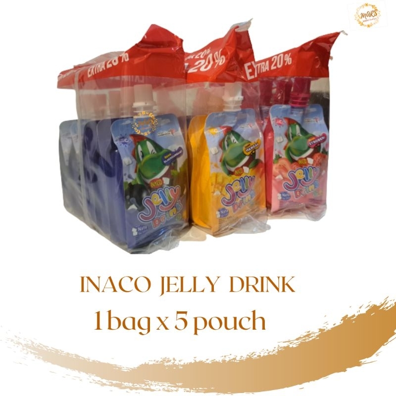 Jual Inaco Jelly Drink 1 Bag isi 5 pouch | Shopee Indonesia