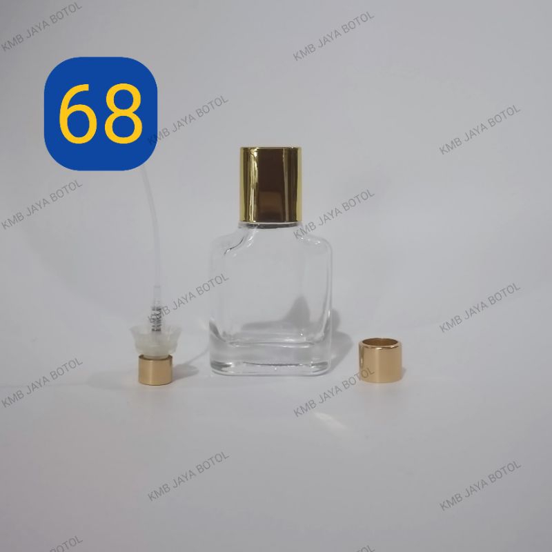 Jual BOTOL PARFUM ZARA GOLD 30 ML SEMI PRESS, BOTOL PARFUM, BOTOL ...