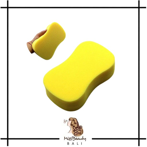Jual Sponge Cuci Mobil / Sponge Busa Cuci Mobil Motor Piring Kuning ...