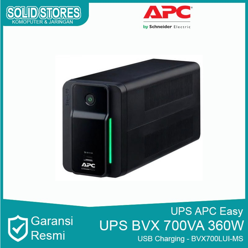 Jual UPS APC Easy UPS BVX 700VA 360W USB Charging BVX700LUI-MS | Shopee ...