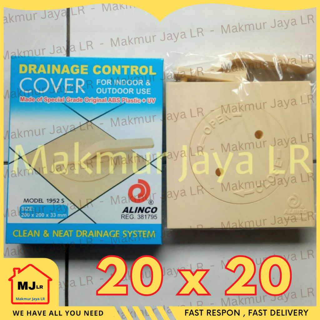 Jual Tutup Bak Kontrol 20 x 20 Alinco / Drainage Control Cover Alinco ...