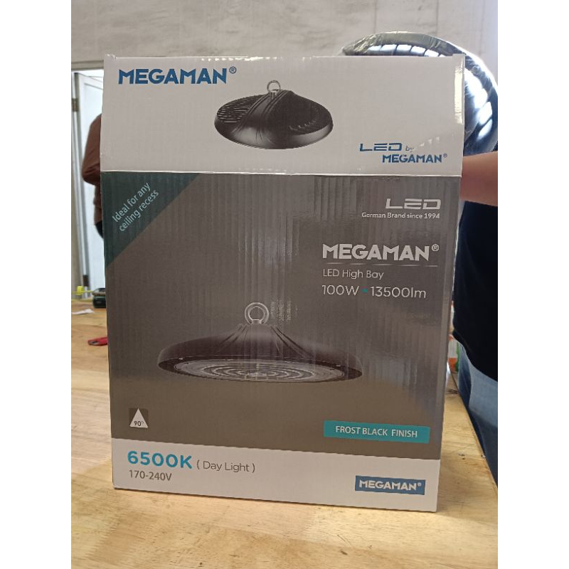 Jual highbay megaman 100w led high bay 100w | Shopee Indonesia