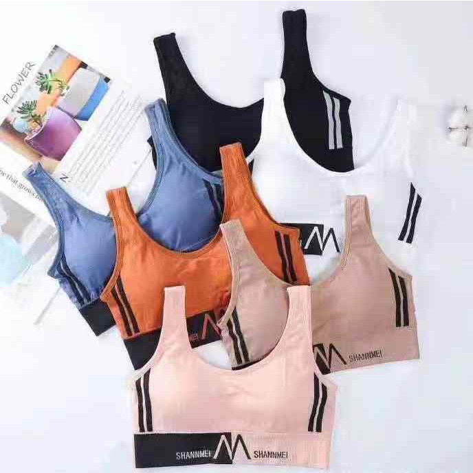 Jual Sayishop Bra Sport Wanita Dengan Busa Bahan Breathable Elastis ...