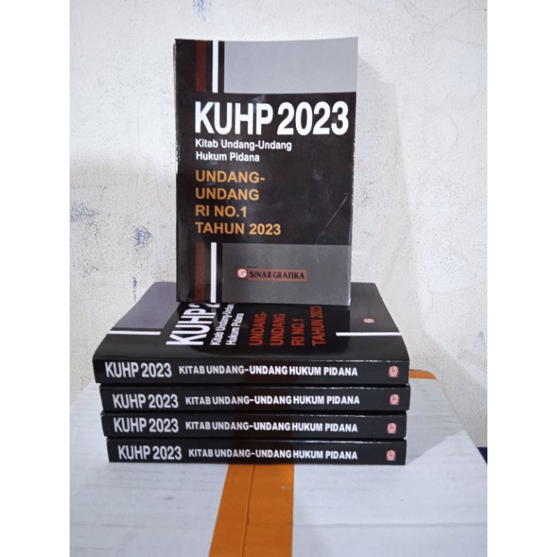 Jual KUHP 2023 Kitab Undang - Undang Hukum Pidana | Shopee Indonesia