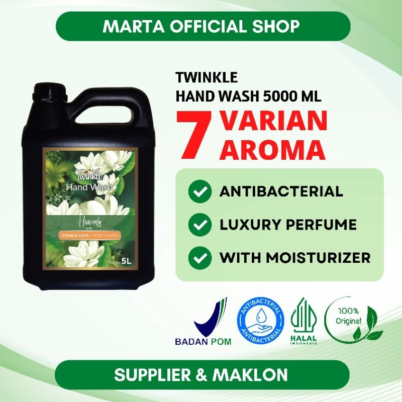 Jual Sabun Cuci Tangan Hotel Villa Spa Rumahan Antibacterial 5 Liter ...