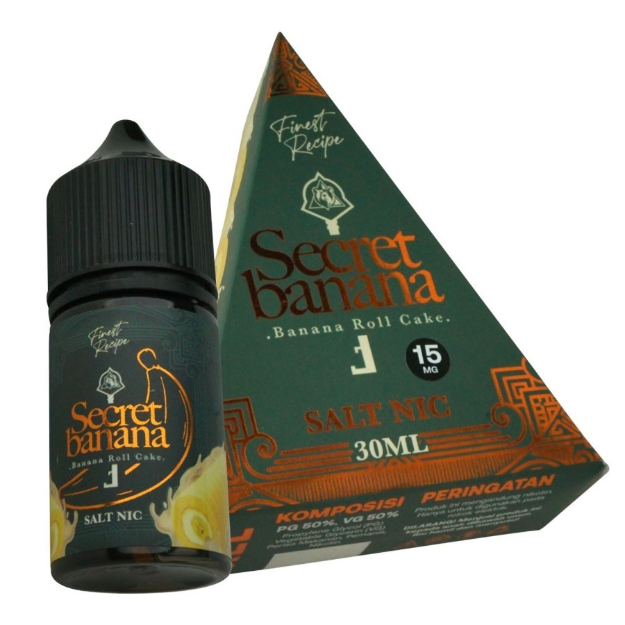 Jual Secret Banana Roll Cake Salt Nic 30ML by Trilogy Brew X Jvape ...