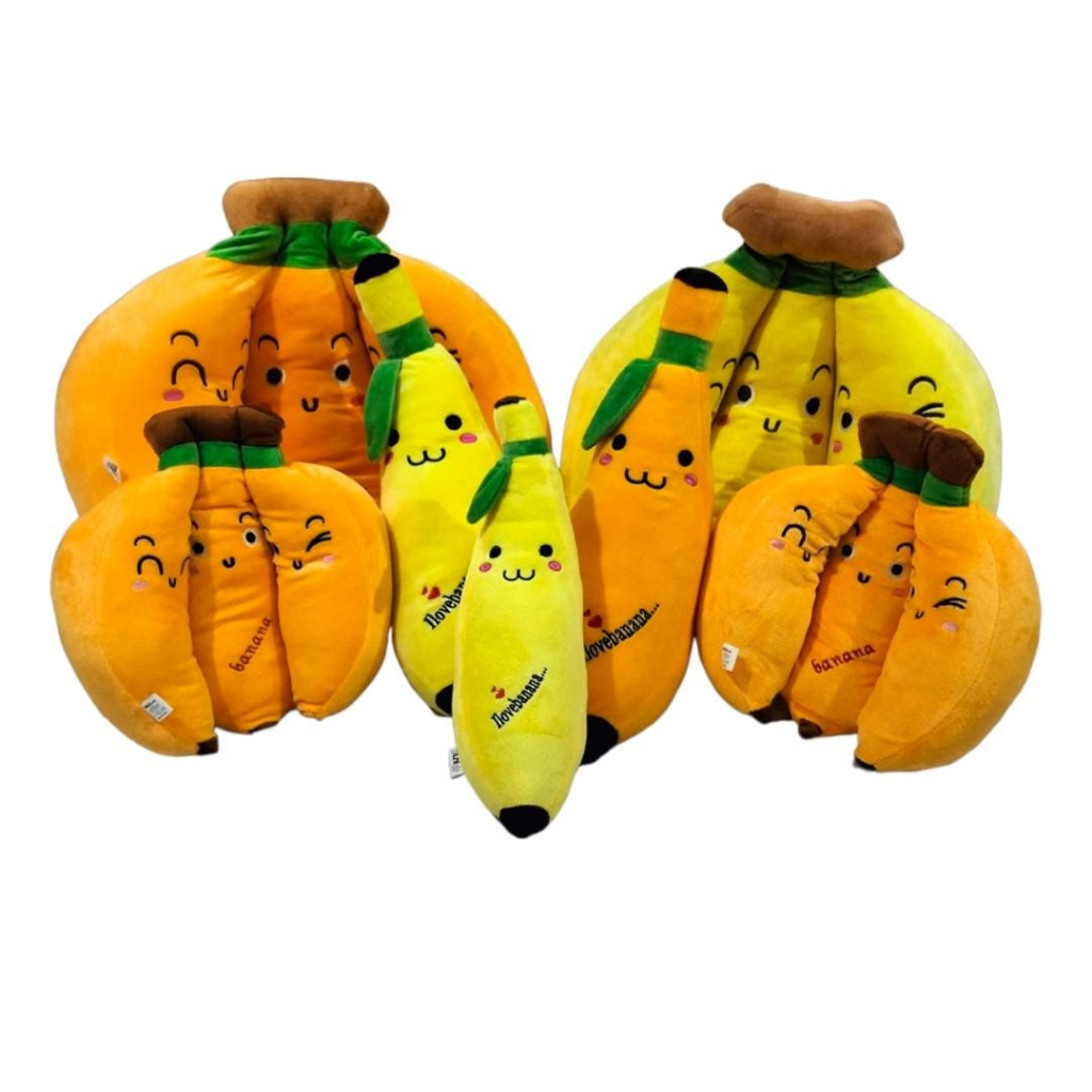 Jual BONEKA BUAH PISANG,BANANA LOVE,THREE BANANA,PISANG JUMBO | Shopee ...
