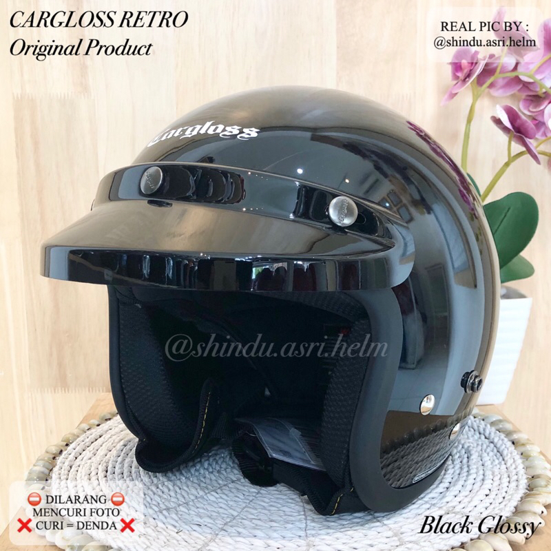 Jual HELM CARGLOSS RETRO CFM Original | Shopee Indonesia