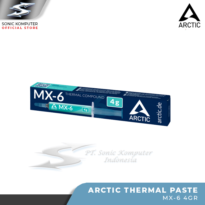 Jual Thermal Paste ARCTIC MX6 4Gr Pasta Processor Komputer / Laptop MX6 MX-6 MX 6 | Shopee Indonesia