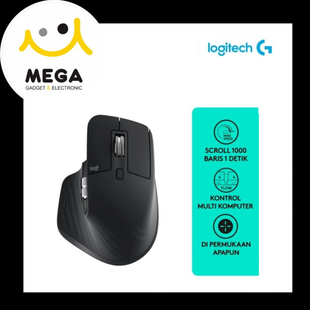Jual Logitech MX Master 3 Mouse Wireless Garansi Resmi Logitech ...
