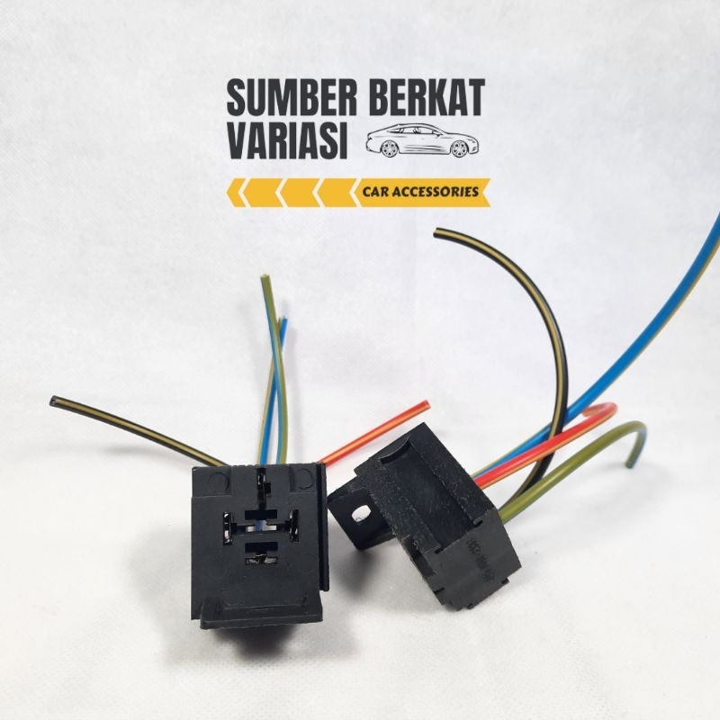 Jual Socket Relay Lampu dan Klakson Mobil 4 dan 5 Kabel | Shopee Indonesia