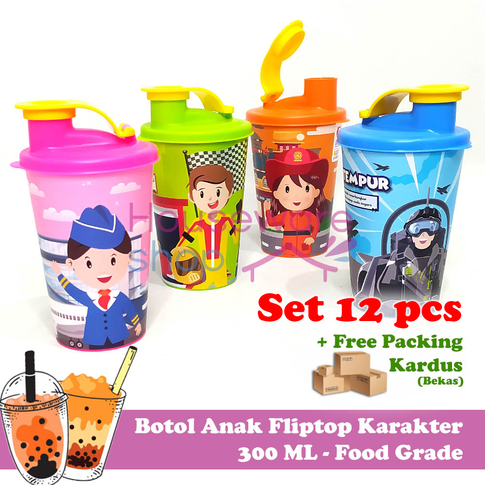 Jual [ LUSIN ] Botol Minum Anak Fun / Tumbler Souvenir Ulang Tahun ...