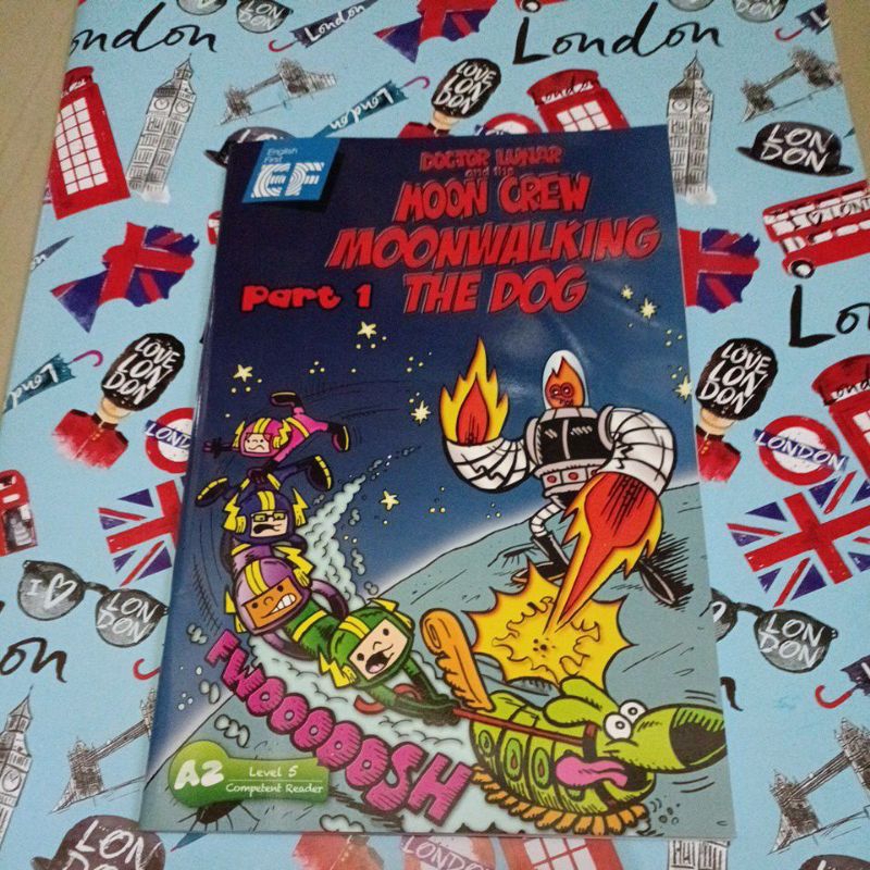 Jual Buku English First - Doctor Lunar and the Moon crew moonwalking ...