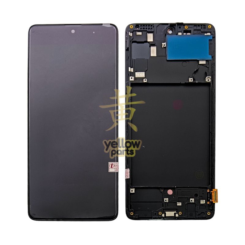 Jual LCD TOUCHSCREEN SAMSUNG GALAXY A71 A715 A715F 2020 PLUS FRAME OLED | Shopee Indonesia