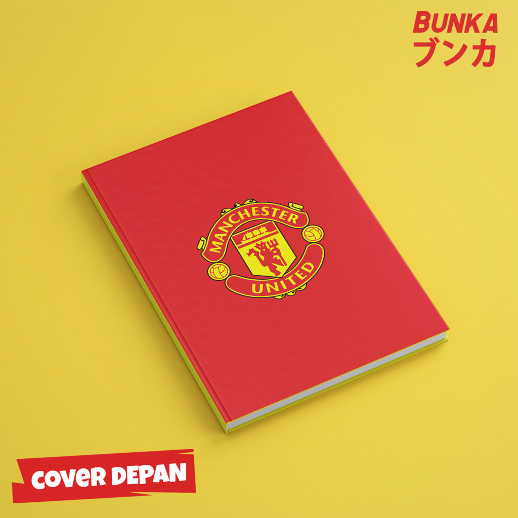 Jual Note Book Hardcover Bola Club Manchester United MU Fans Football ...