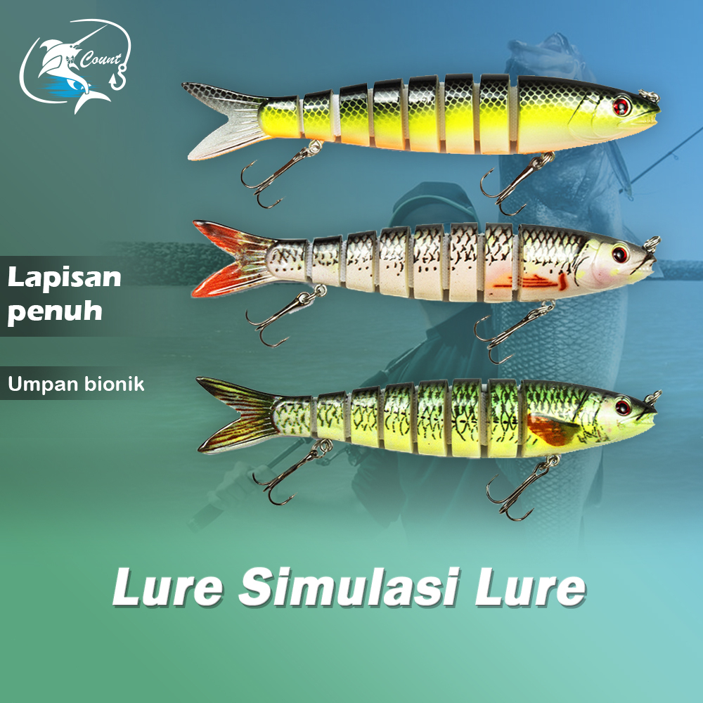 Jual Mata Kail Bentuk Ikan Hidup Plastic / Premium Lure Pancing Lure ...