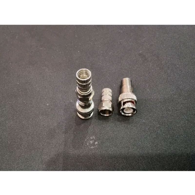 Jual Konektor BNC DRAT TAIWAN / Jack CCTV RG59 / RG6 | Shopee Indonesia
