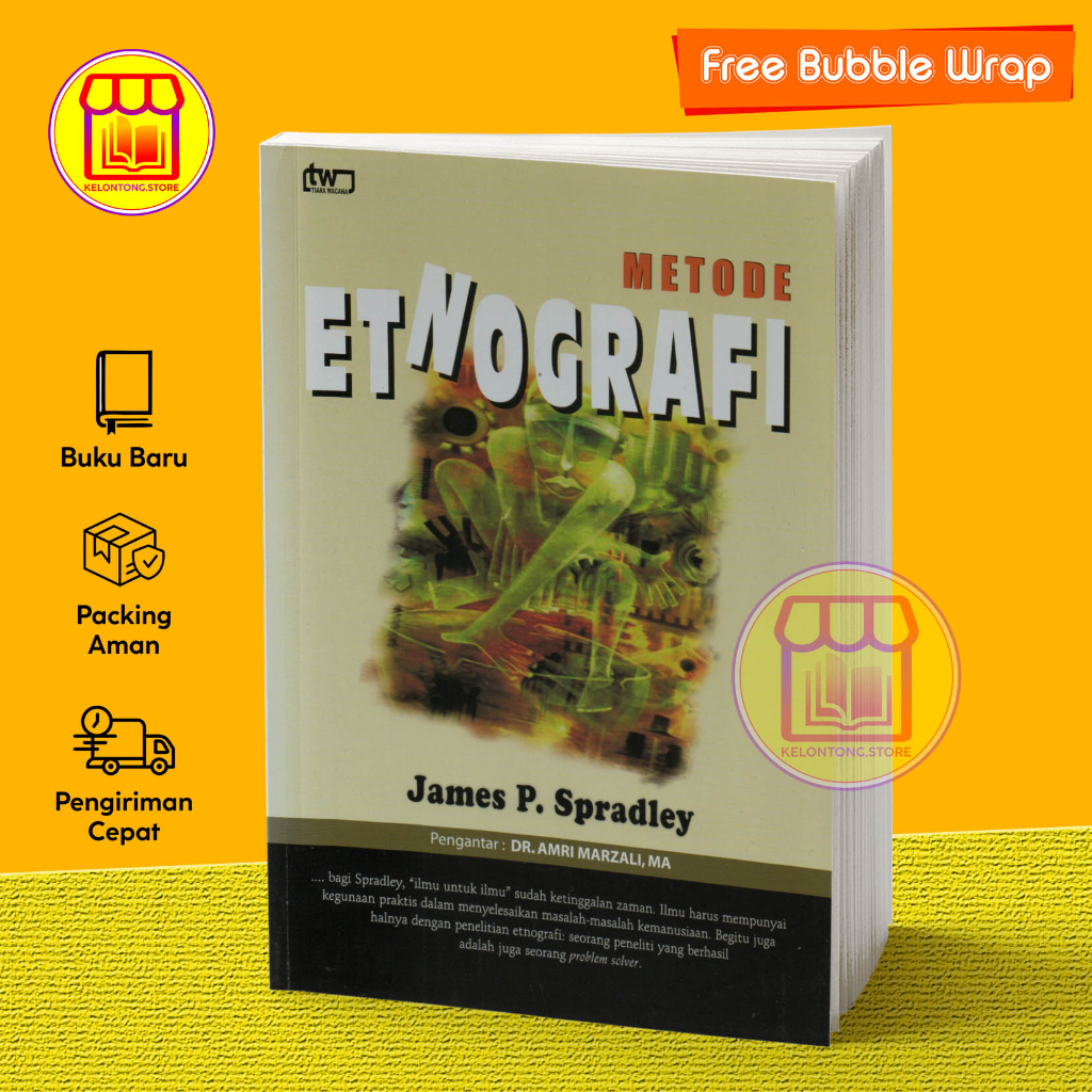 Jual Metode Etnografi - James Spradley | Shopee Indonesia