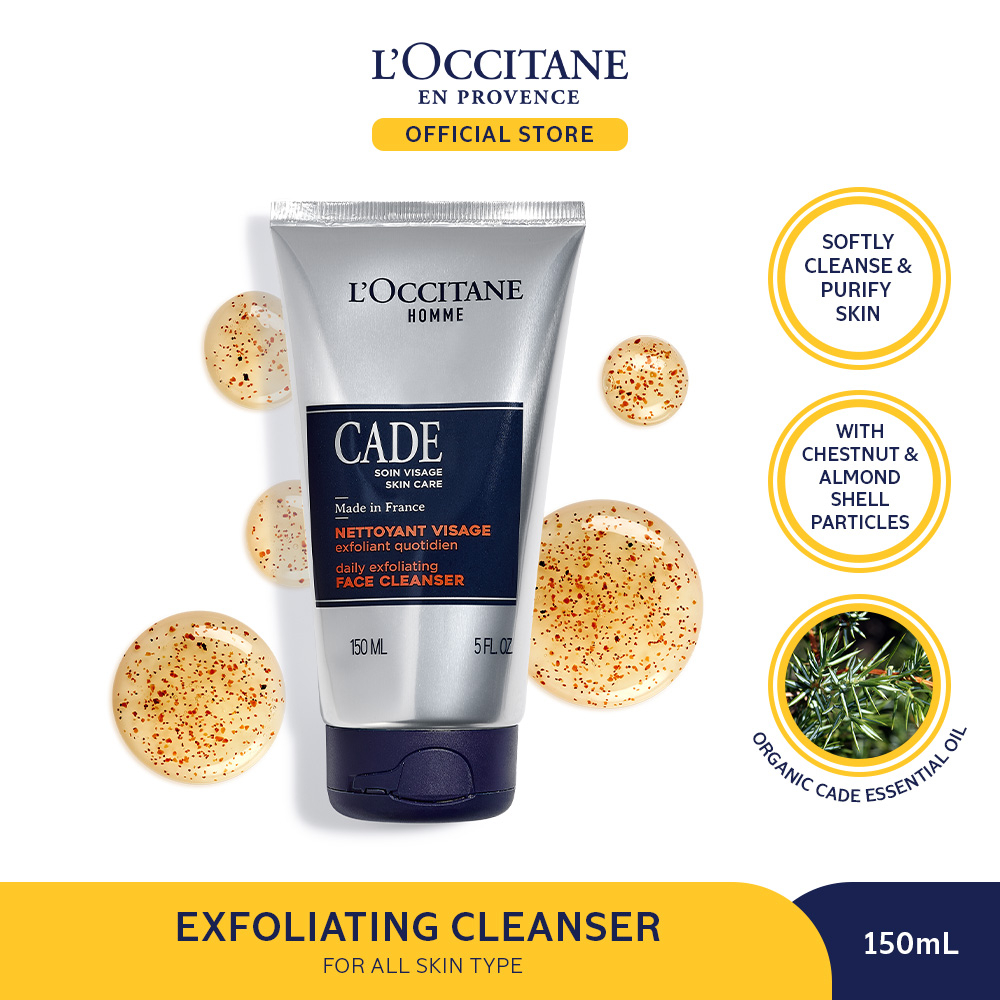 Jual L'Occitane Cade Face Cleanser 150 ml - Sabun Pembersih Wajah Laki ...