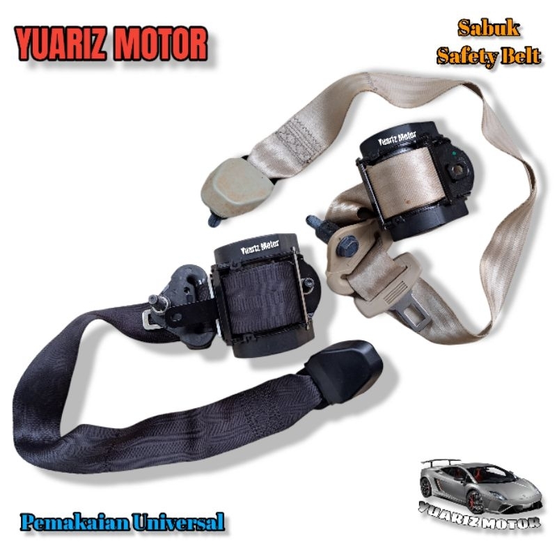 Jual Sabuk Pengaman Safety Belt Mobil Universal / Safety Belt Jok Depan ...