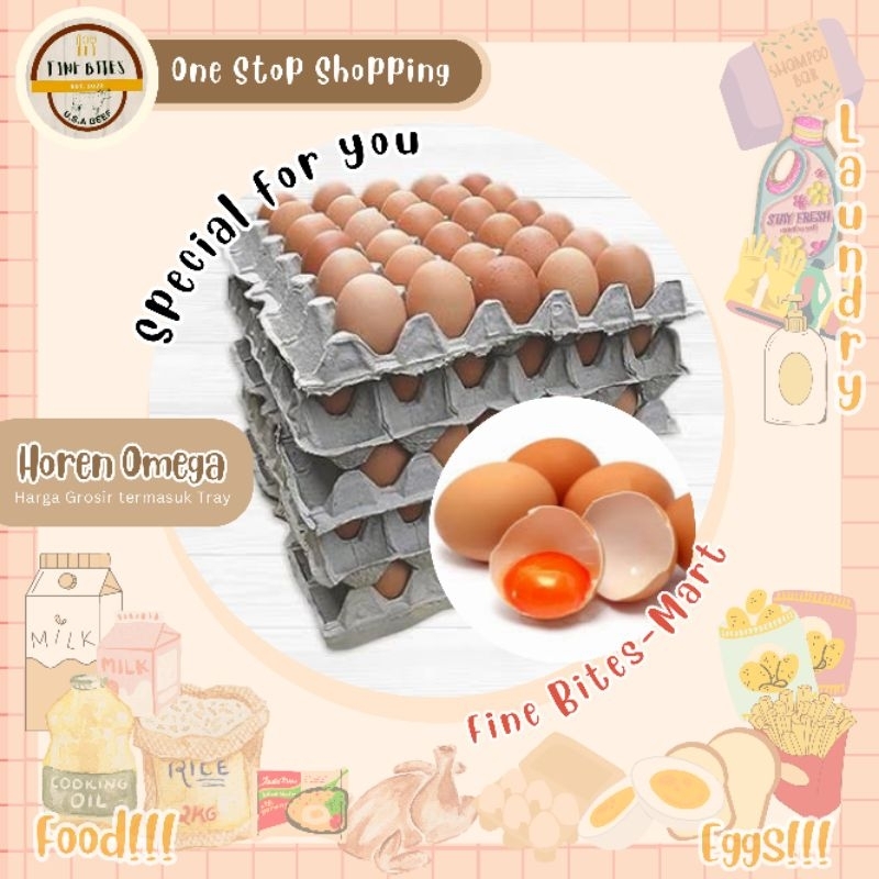 Jual Telur Omega Terlengkap & Harga Terbaru April 2026 | Shopee Indonesia